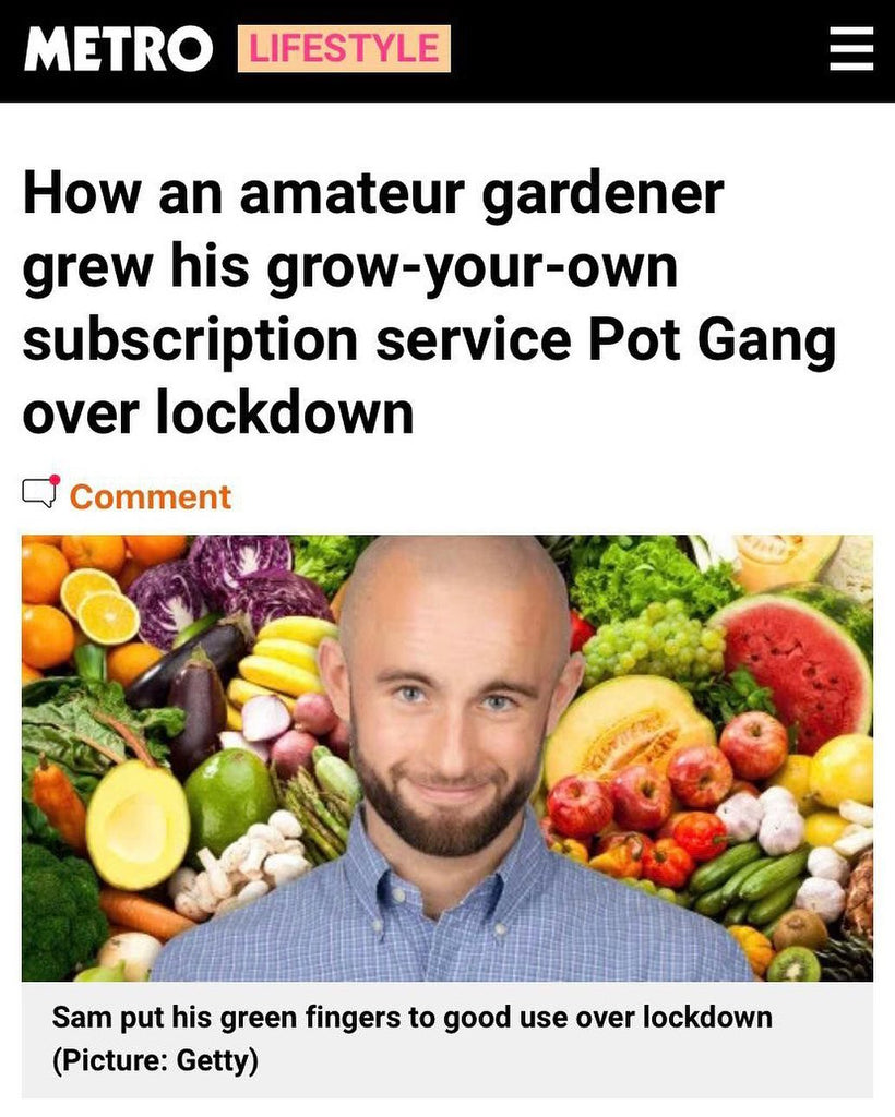 Gardening Subscription Boxes | POT GANG
